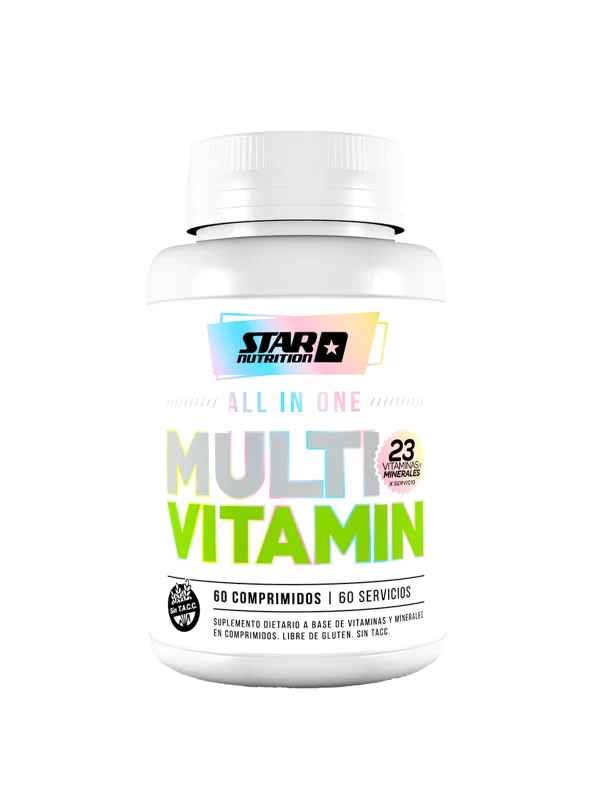 Multivitamin All In One X60 Caps – Star Nutrition | Venta Mayorista ...