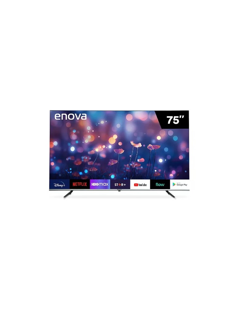 Smart TV 75″ 4K UHD Google TV mod TE75A10 Enova | Venta Mayorista - Muebles La Juana SA